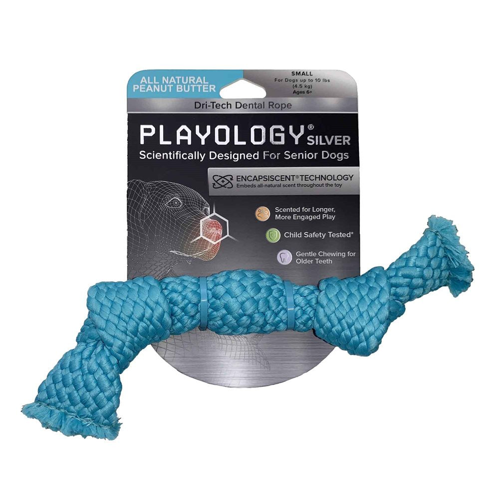 Playology Dental Rope - Peanut Butter – Tails in Trails